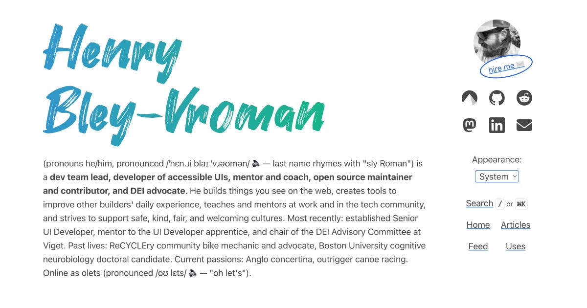 Software | olets.dev